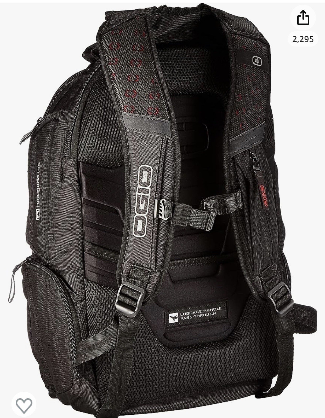 OGIO RENEGADE RSS LAPTOP BACKPACK - BLACK - NEW | eBay