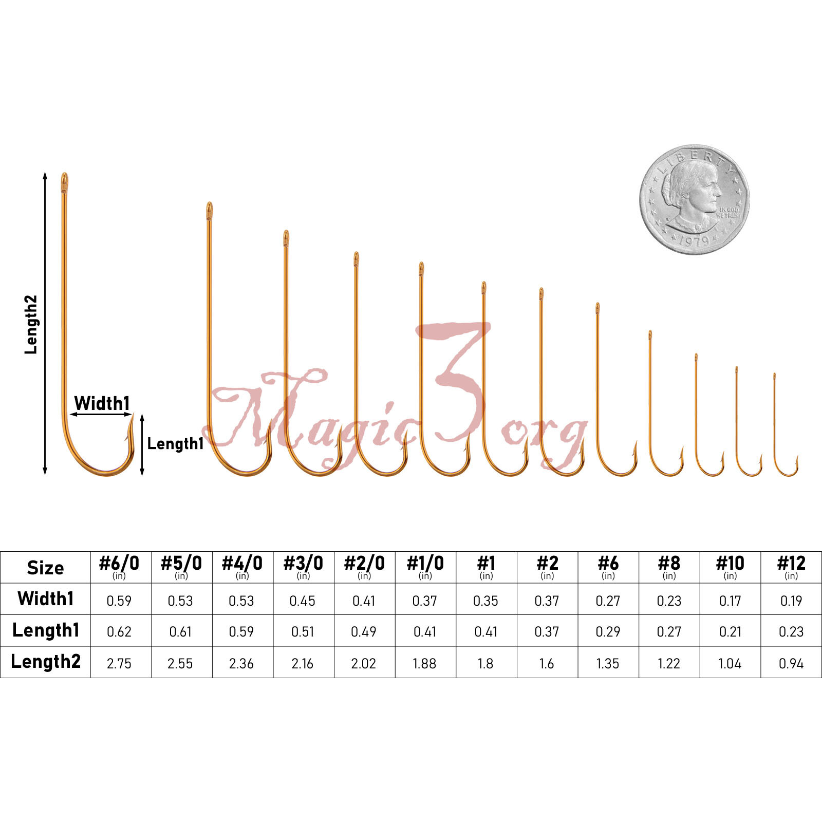 50/100pcs Light Wire Aberdeen Hooks Extra Long Shank Fishing Hooks Size ...