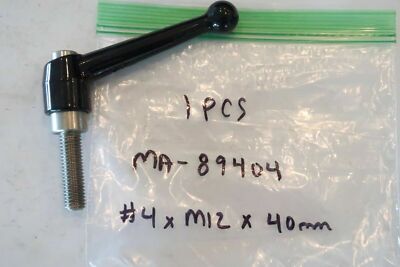 MONROE ENGINEERING MA-89404 #4 x M12 Stud 40mm SS Insert Adjustable Handle | eBay
