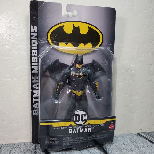 Mattel DC Comics Batman Missions Stealth Glider Batman 2018 6" Action ...