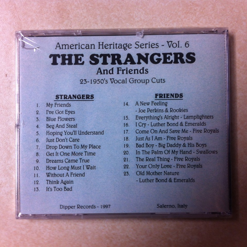 Strangers and Friends CD BRAND NEW 23 Tracks Dipper Records Import | eBay