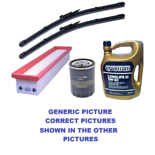 Oil,Air,Filters,Wipers Service Kit 5L FOR SKODA Yeti 1.2 TSI Petrol ...
