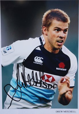 rugby autograph DREW MITCHELL photo 15X21 signed AUSTRALIA toulon | eBay