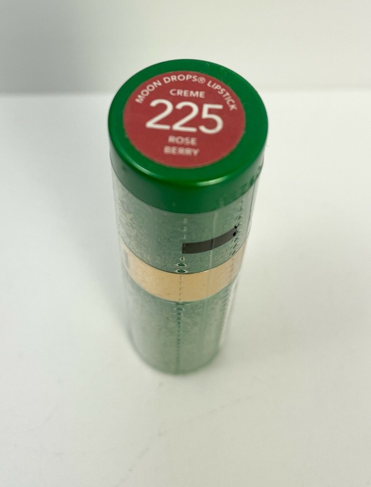 NEW Revlon Moon Drops Lipstick - #225 ROSE BERRY *RARE NEW CLEAR CAP ...