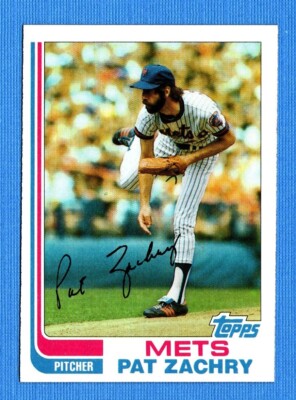 1982 Topps #399 Pat Zachry Mets | eBay