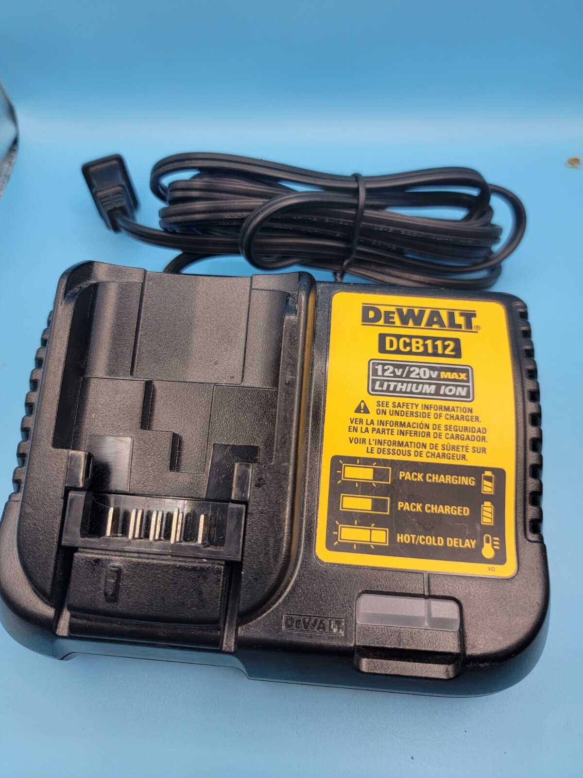 Dewalt DCB112 12V/20V MAX Li-ion Battery Charger REPLACES DCB100/DCB107 ...