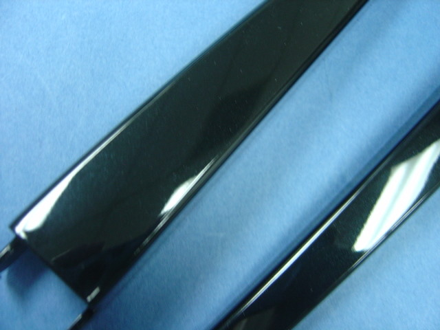 TWO BLACK #040 FRONT WINDSHIELD WIPER ARM COVERS FOR MERCEDES BENZ W463 ...