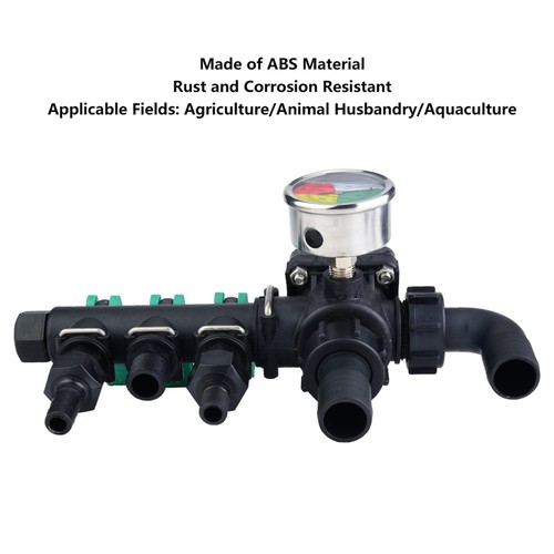 3 Way Water Splitter For Agricultural Sprayer Control Valve ABS ...