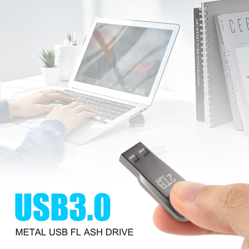 2TB Flash Drive USB 3.0 U Disk Type C Thumb Memory Stick Pen PC Laptop ...