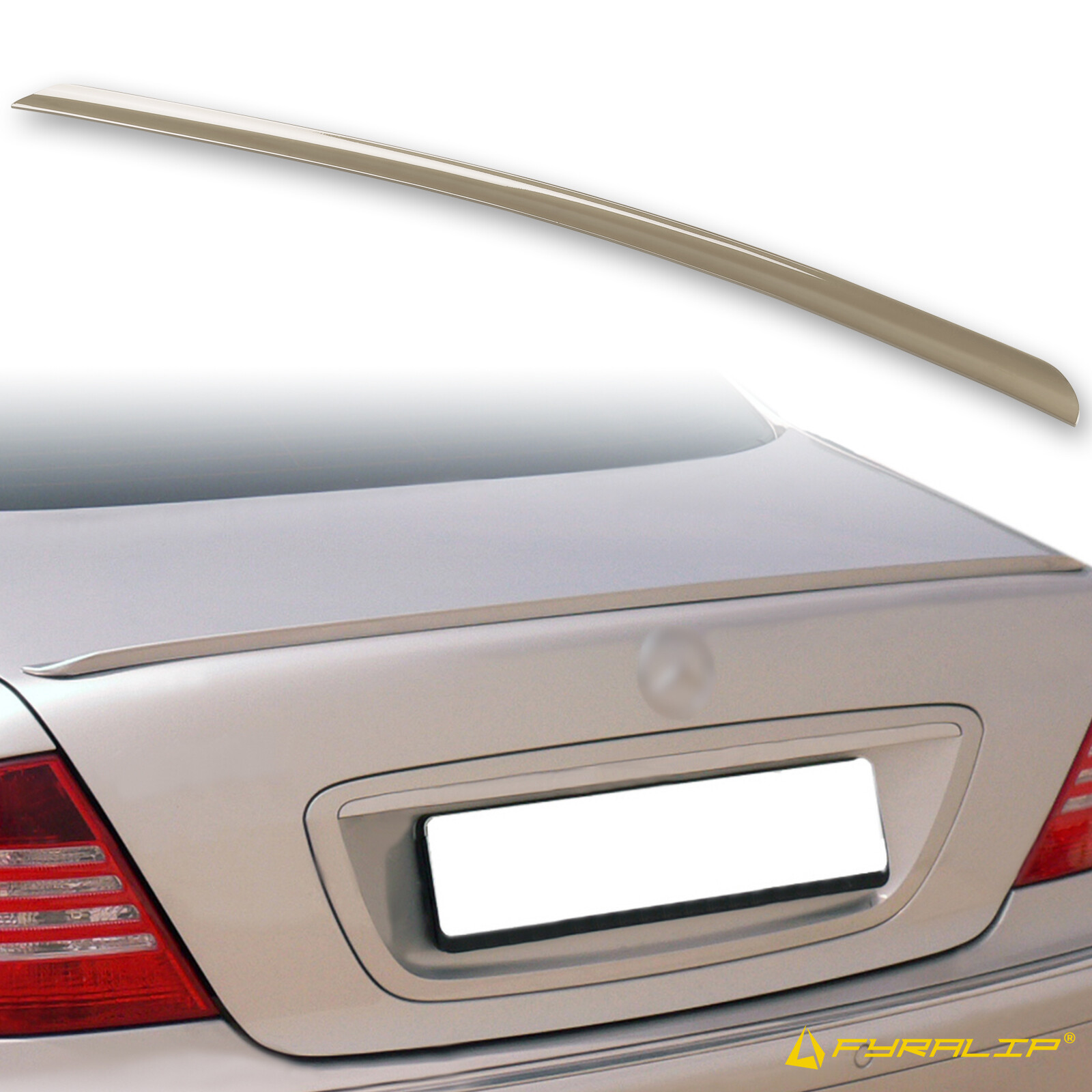 Fyralip Y22 Painted 036 Cashmere Trunk Lip Spoiler For Mercedes-Benz ...