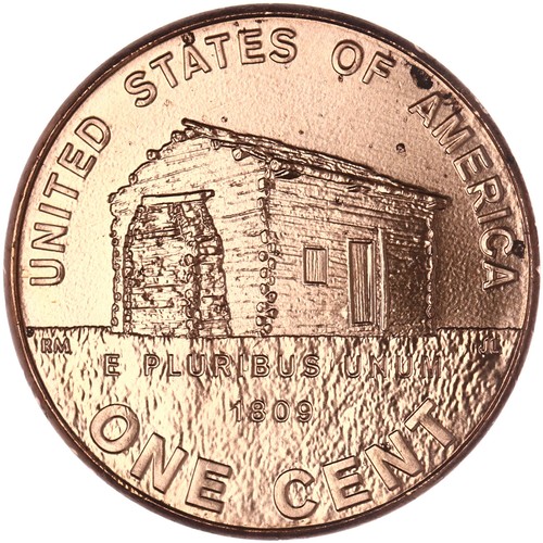 2009 Lincoln Log Cabin Early Childhood Cent #1 BU Penny US Coin See ...