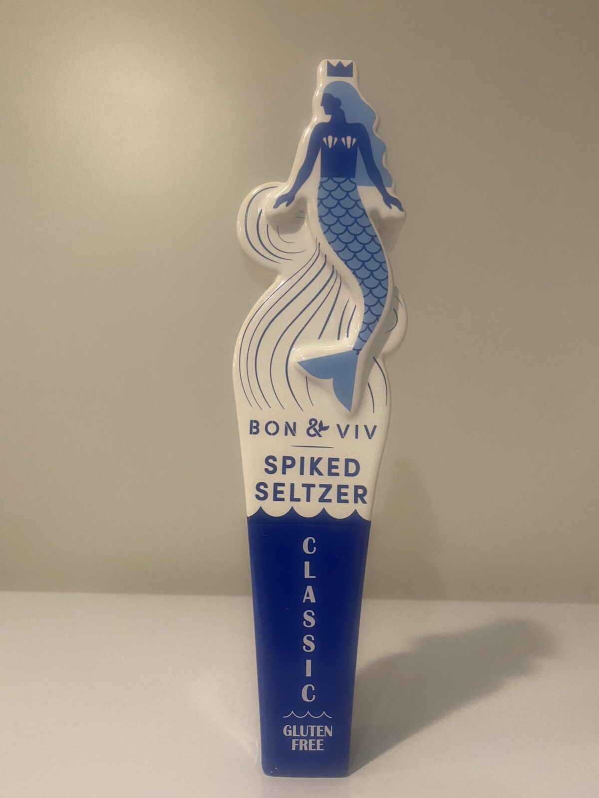 NEW Bon & Viv Spiked Seltzer Classic Mermaid Tall Beer Tap Handle ...