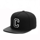 C Letter Embroidery Adjustable SnapBack USA Flag Baseball Cap Cali Rap ...