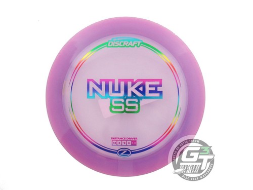NEW Discraft Z Nuke SS 173-174g Purple Rainbow Foil Distance Driver ...