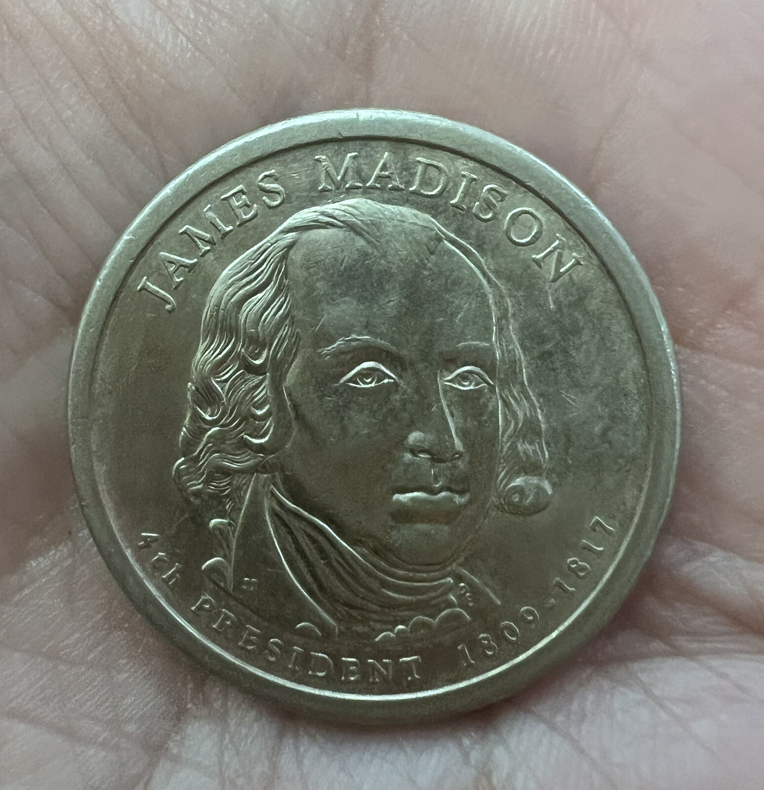 James Madison Dollar Coin 1809-1817 $1 Dollar Gold Coin | eBay