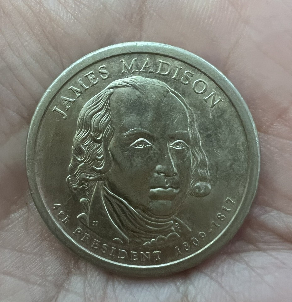 James Madison Dollar Coin 1809-1817 $1 Dollar Gold Coin | eBay