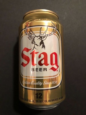 Stag Beer Can- Used-Empty | eBay