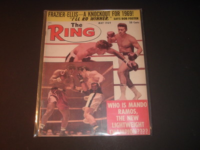 Vintage May 1969 Boxing The Ring Magazine Mando Ramos Cover | eBay