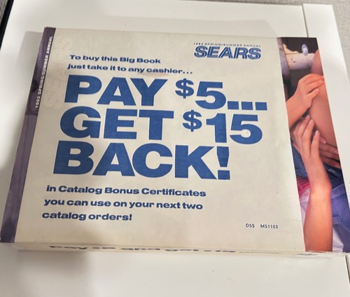 Last Year Printed 1993 SEARS Spring & Summer Catalog Vintage | eBay