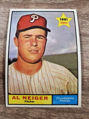 Al Neiger 1961 Topps Rookie #202 | eBay