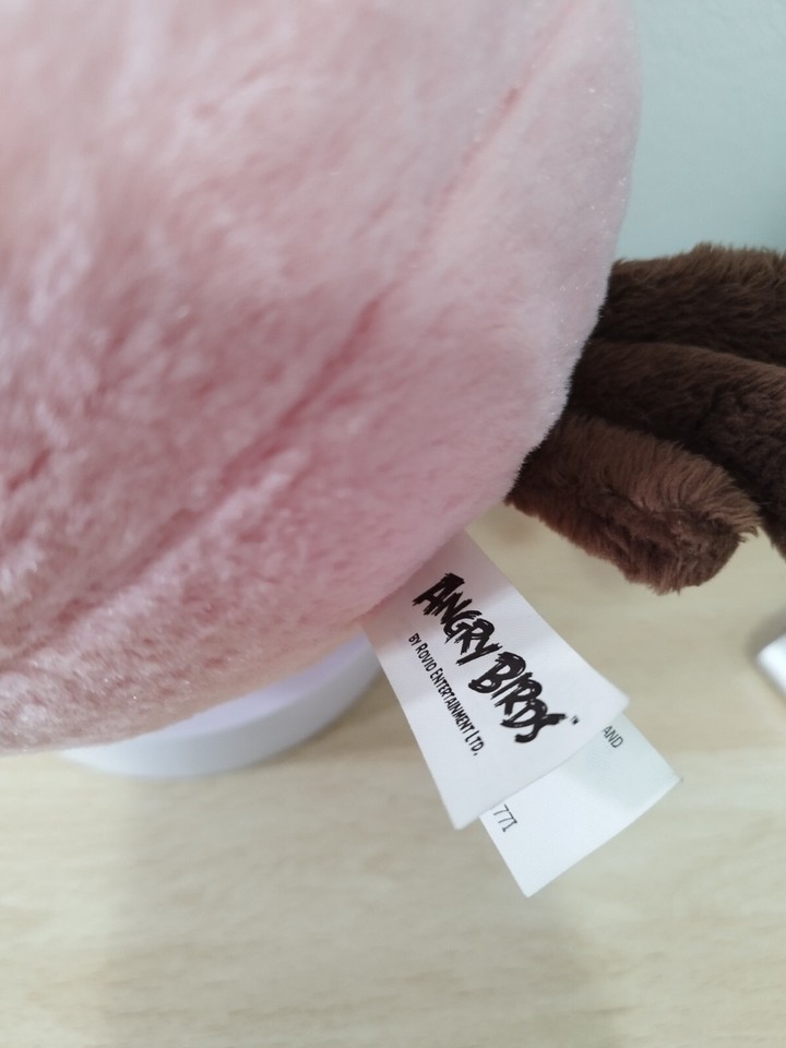 Plush Stella Pink Bird Toy Angry Birds Original Rovio Entertainment 9 ...