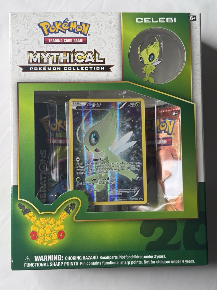 Pokemon 2016 XY 20th Anniversary Generations Mythical Collection Box ...