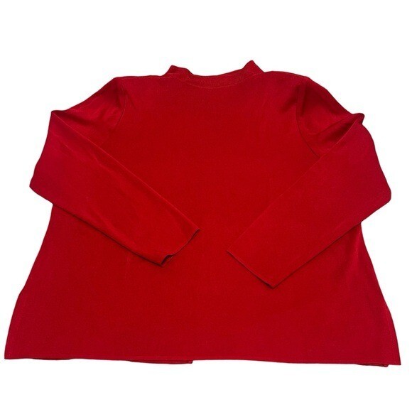 MISOOK Red Button Cardigan Jacket Size XL | eBay