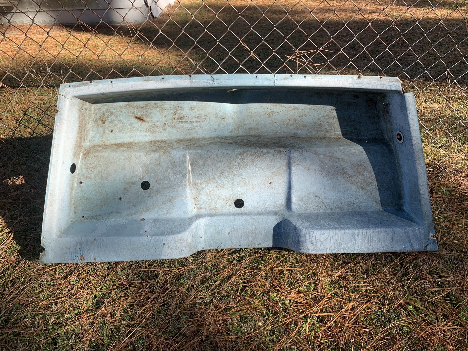 Original Glasspar Marathon “Marathon” Motorwell 54.5” Bk X 47.5 Ft X 24 ...