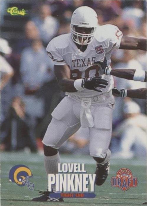 1995 Classic NFL Draft Lovell Pinkney #74 | eBay