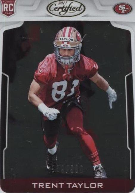 2017 Panini Certified - Rookies Trent Taylor #149 /999 (RC) for sale ...