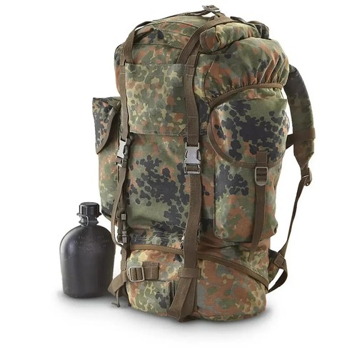 German Army Combat Backpack Tactical Hunting Military Pack 65l German ...