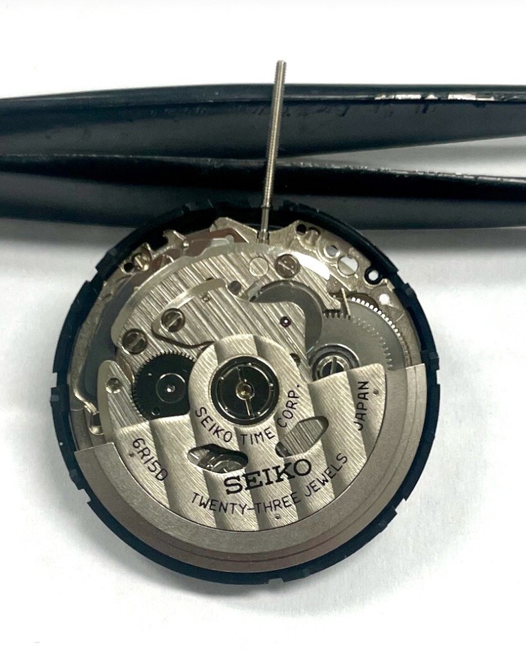 Genuine Seiko Automatic Movement 6R15 NEW Date At 3 And 3 Hands | eBay