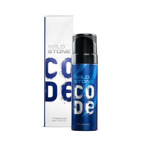 Wild Stone Code Titanium Body Perfume For Men Long Lasting Fragrance ...
