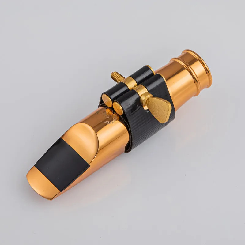 Tenor Soprano Alto Saxophone Metal Mouthpiece Silvering Sax Mouth ...
