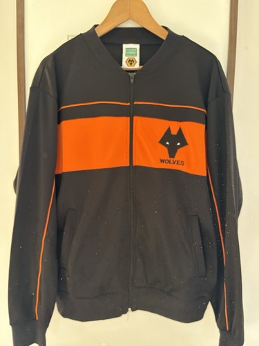 Wolves Tracksuit Top Size Large Retro Excellent Condition | eBay