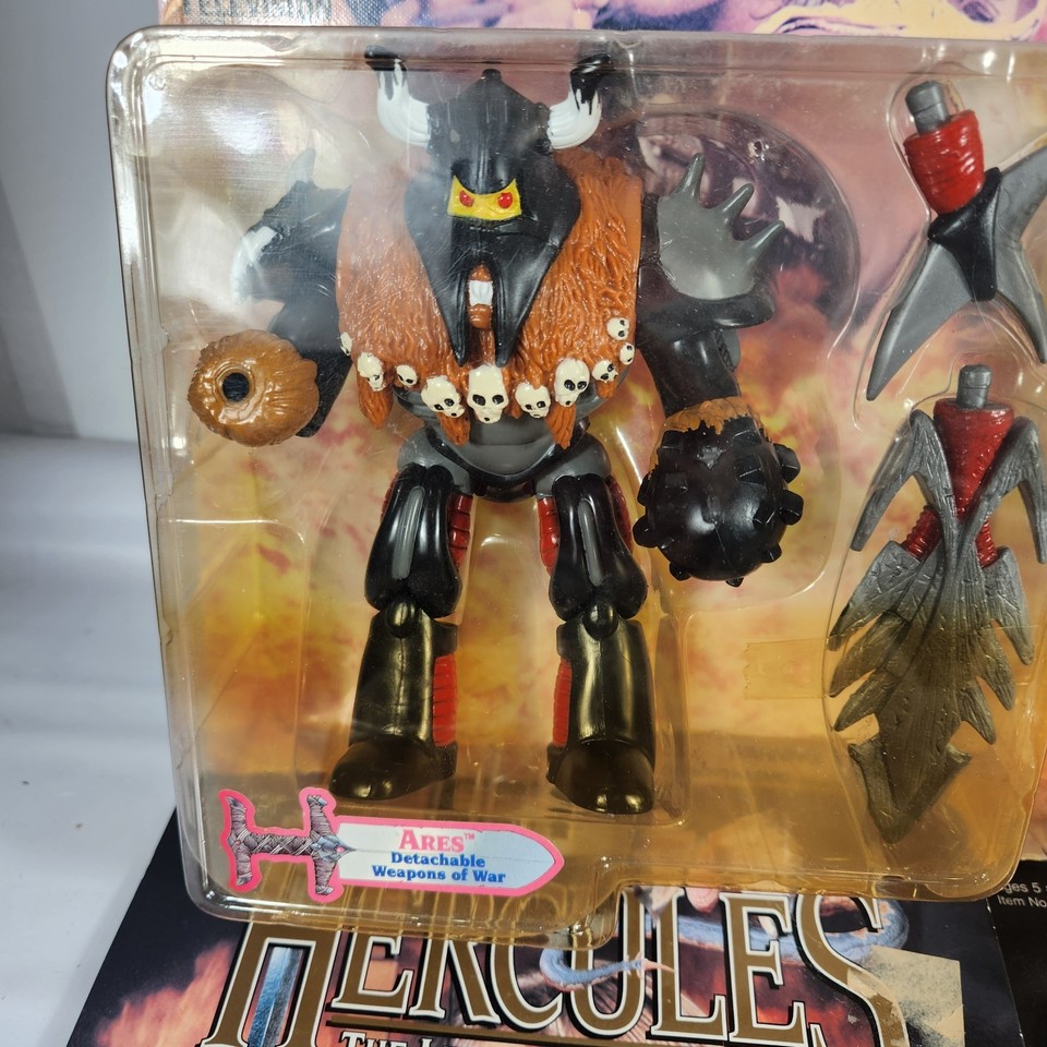 Lot Vtg Hercules Legendary Journeys Action Figures 1996 Ares Iolaus ...