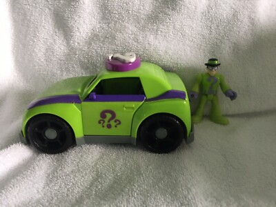 Fisher Price Imaginext Riddler Car And Figure DC Superfriends | eBay