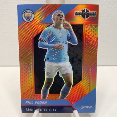 2023 Daka Man City Phil Foden Orange #/25 – Rising Star Parallel | eBay