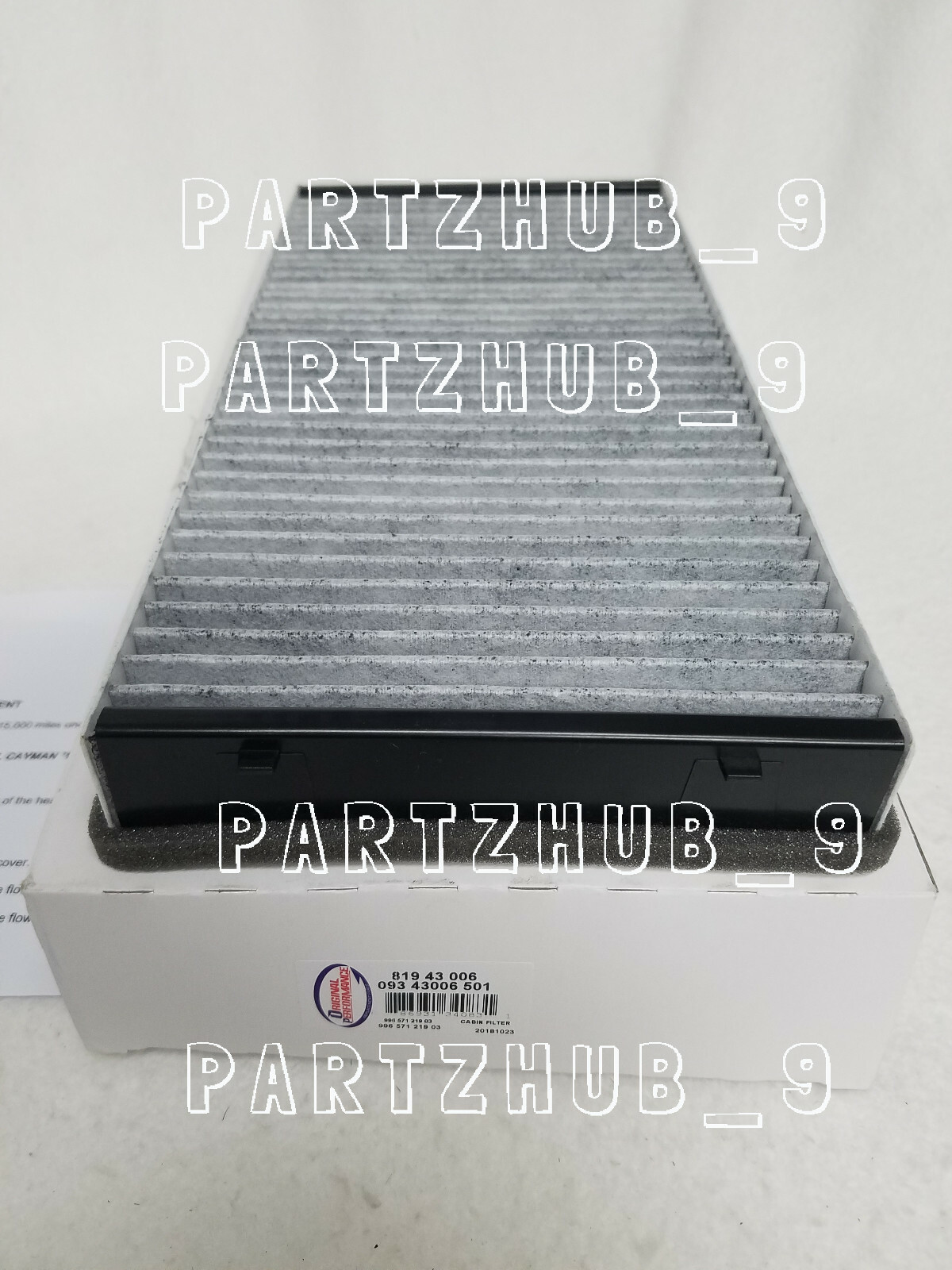 For Porsche Boxster 911 Cabin Air Filter Charcoal Activated OP ...
