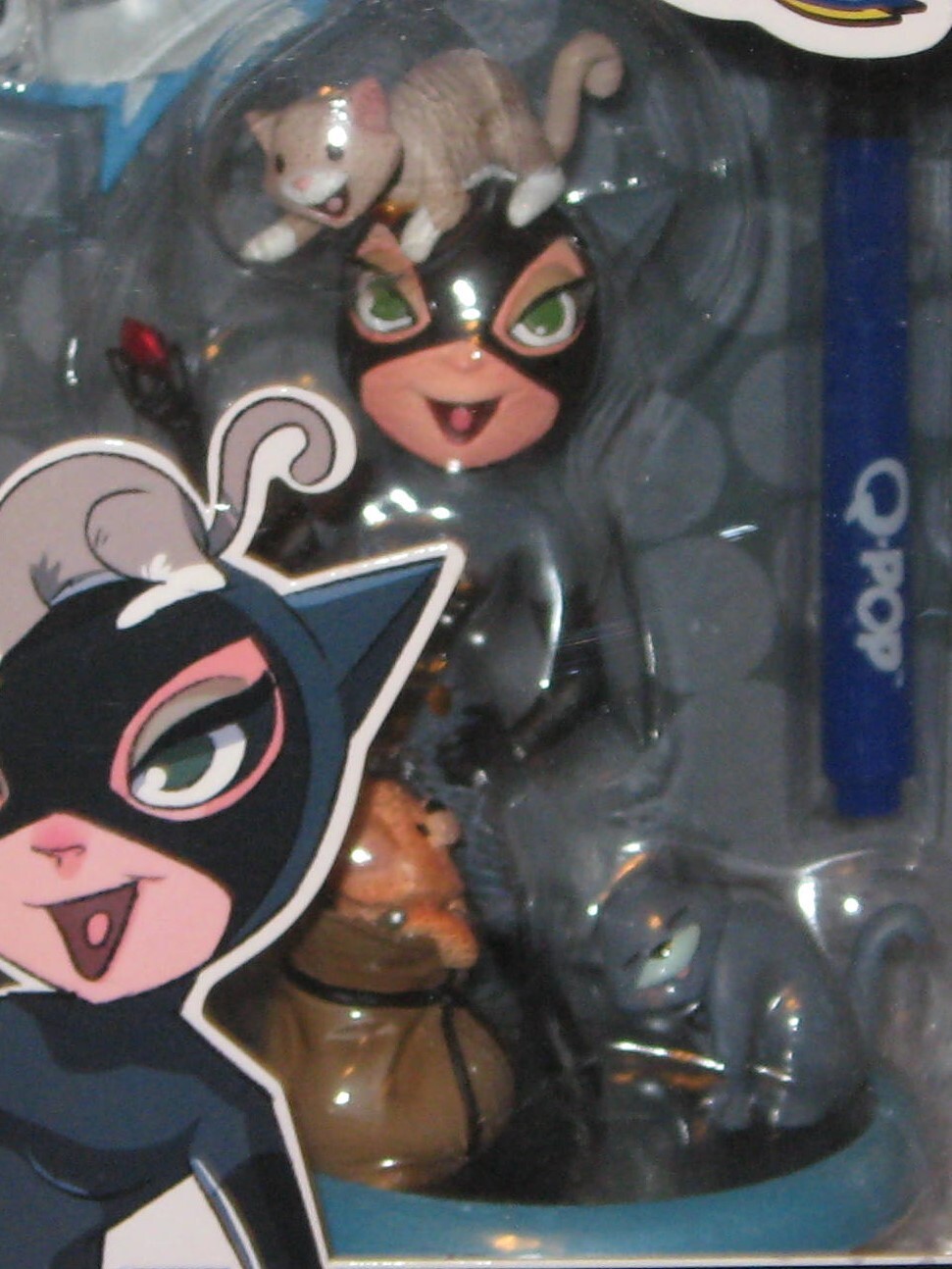 QMX Q-POP CATWOMAN BATMAN THE ANIMATED SERIES BTAS PVC FIGURE NEW RHTF ...