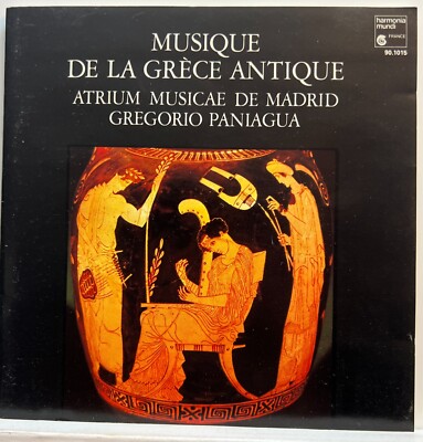 Atrium Musicae De Madrid, Musique De La Grèce Antique (CD Harmonia ...