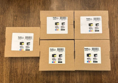 VersaInk-nano HP 932 MX Black MICR Ink & 933 CX Color Cartridge For ...