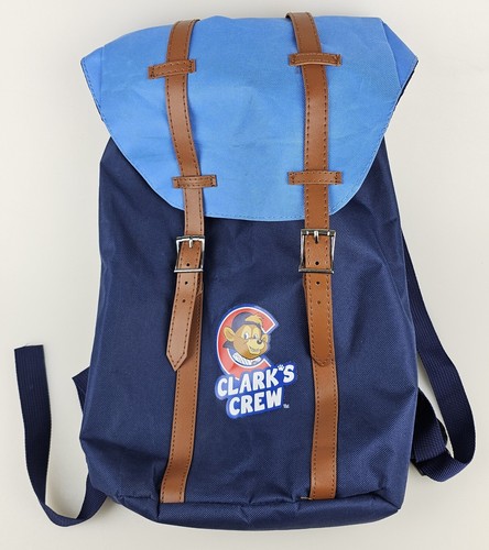 Clark's Crew Blue Backpack Drawstring Bag Chicago Bear Cubs MLB ...