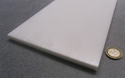 Delrin Acetal Bar 3/8" (.375") Thick x 6.00" Wide x 48" Long White | eBay
