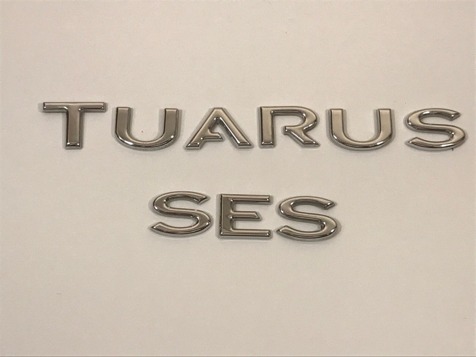 2000-2004 Ford Taurus SES Emblem Logo Badge Decal Trunk Rear Chrome OEM ...