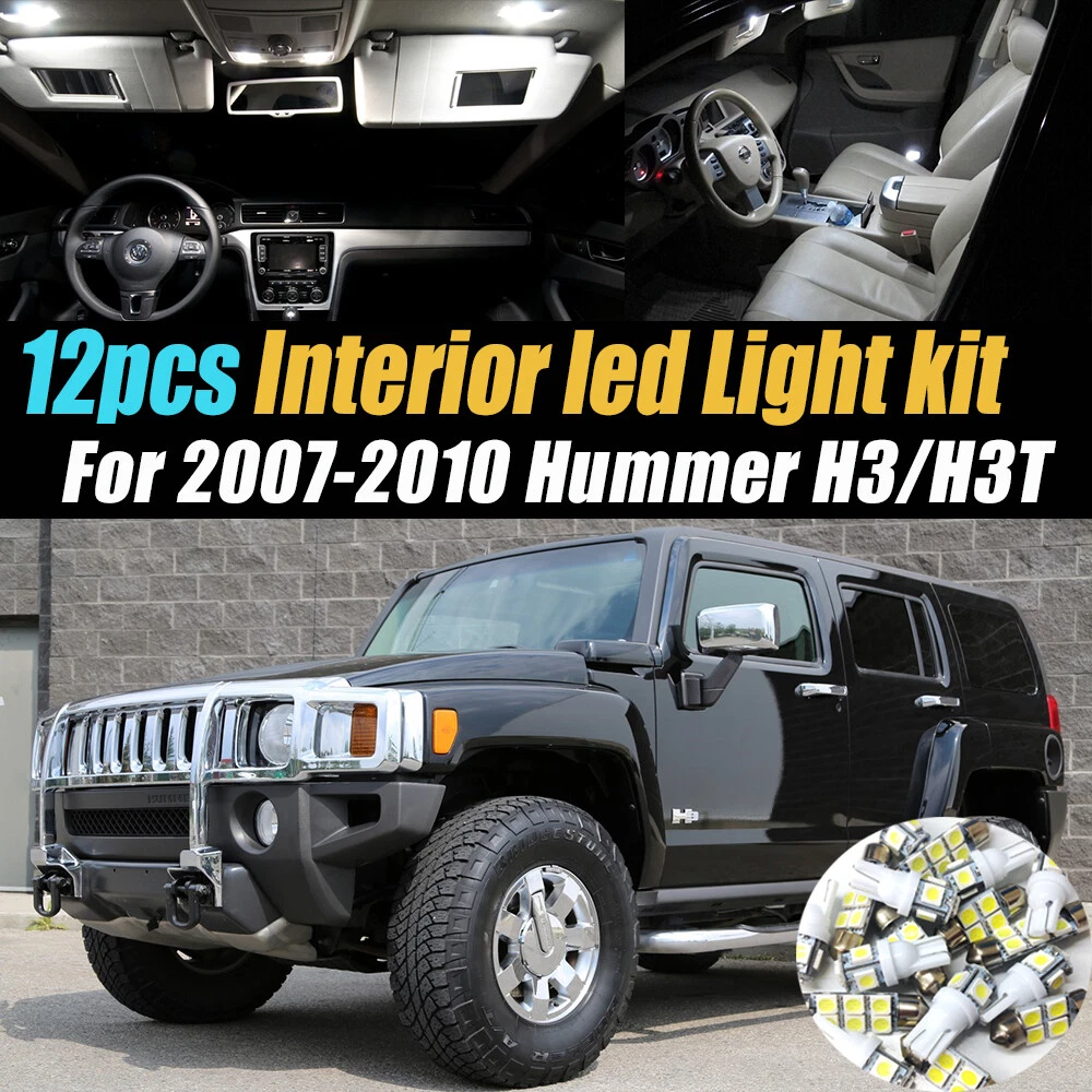 White Hummer H3 2007 Interior