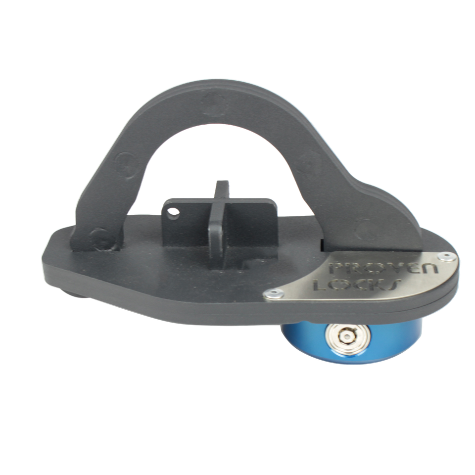 Proven Locks Trailer hitch Coupler Lock 2 5/16" High Security Puck Lock ...