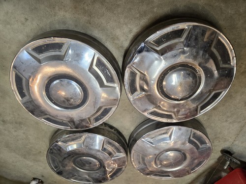 1979 ? - 1991 ? FORD 3/4 12 INCH TON VAN TRUCK HUBCAPS SET F250 HUB ...