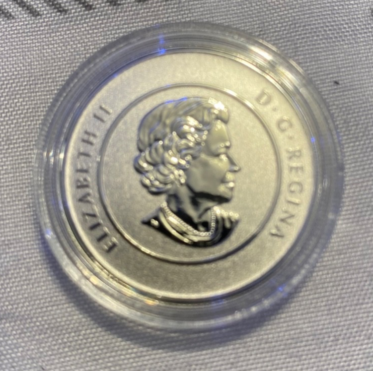 2011 Canada $20 Canoe Commemorative Coin – 99.99% Silver, Royal ...