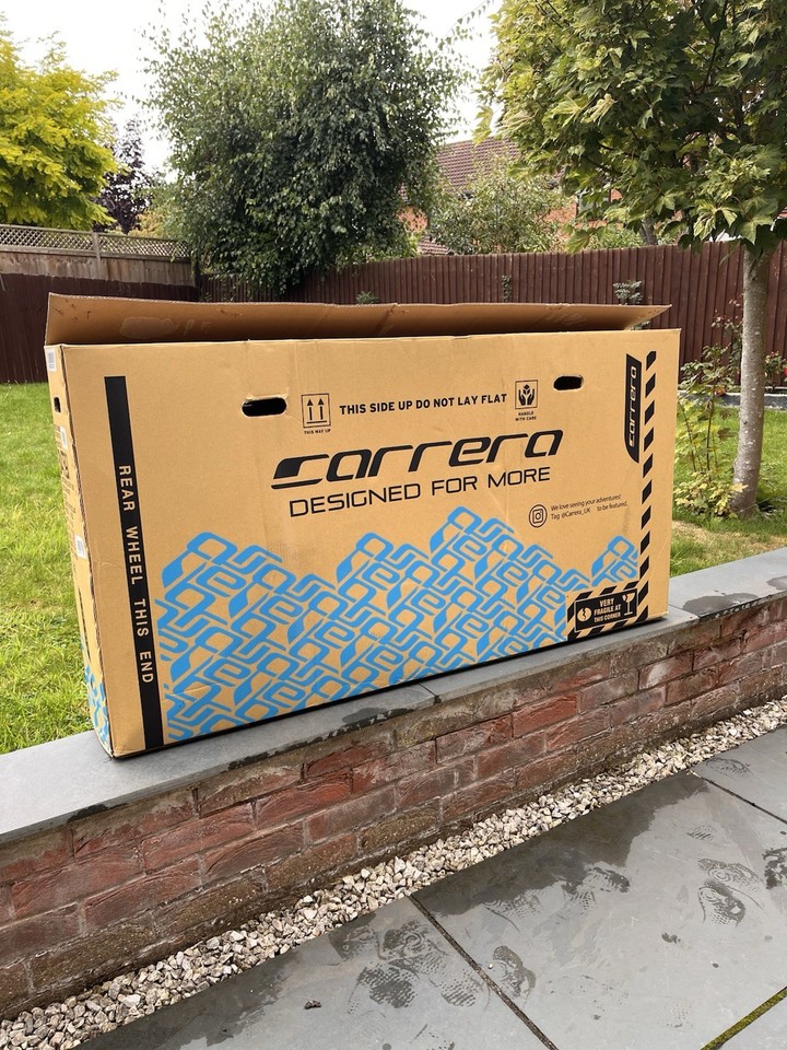 Bike Box Bicycle Shipping Box – Double Wall Cardboard 140 x 74 x 21 cm ...